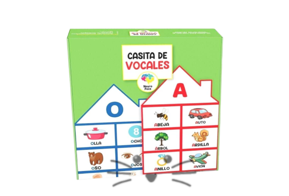 Casita de Vocales - Nicasio el Ratón