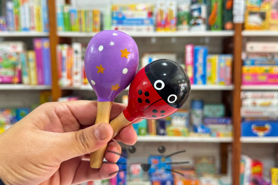 Mini Maraca - Nicasio el Ratón