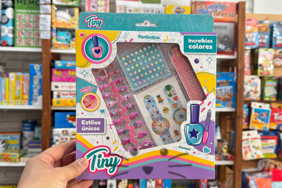 Set de Uñas Manicura Infantil - Nicasio el Ratón